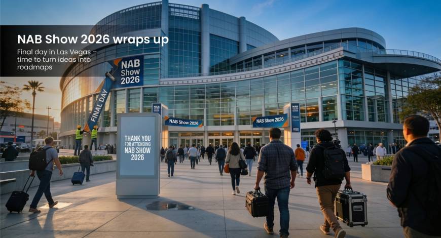 NAB 2026 wraps up—AI, cloud and IP workflows redefine the broadcast ...