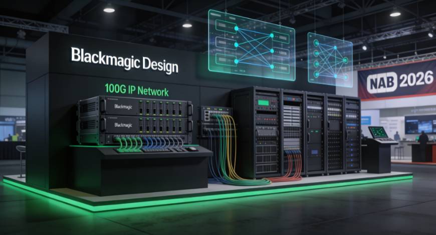 NAB 2026. Blackmagic Design to unveil sweeping lineup centered on 100G ...